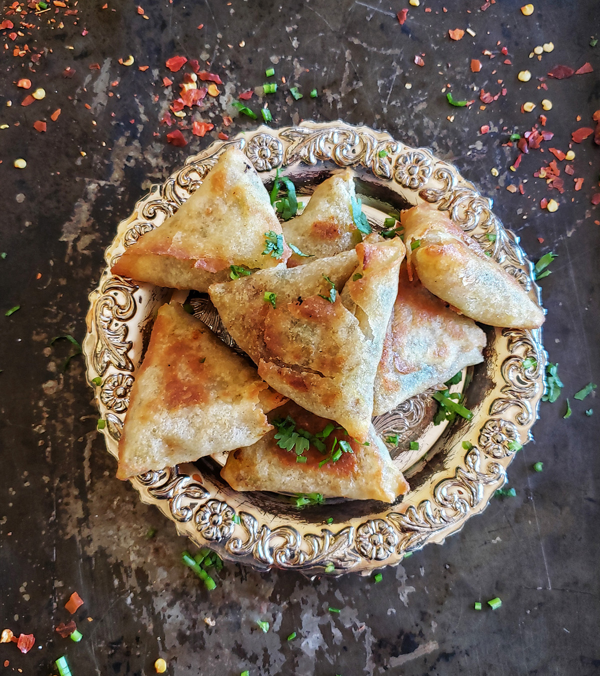 Mini Chickpea and Potato Samosas - Immigrant Services Association of ...